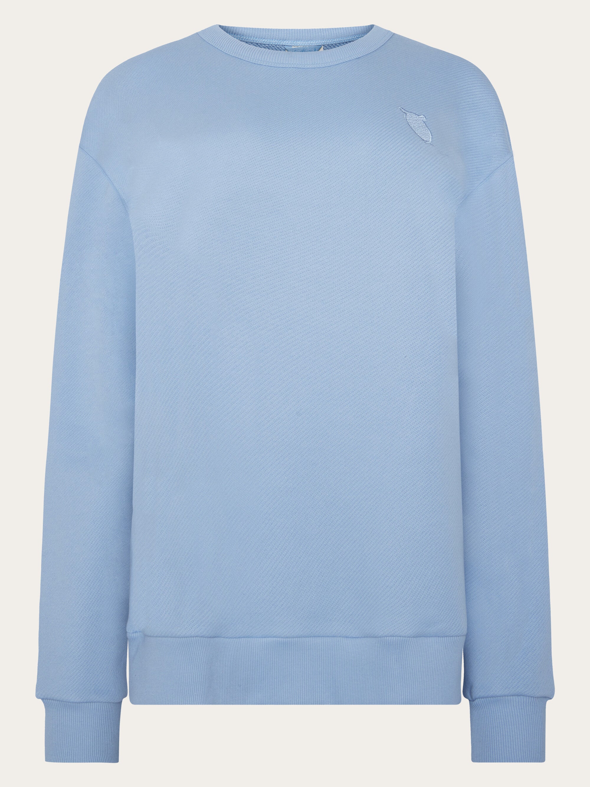 Straight fit sweat with embroidery at chest - Glacier Lake ...